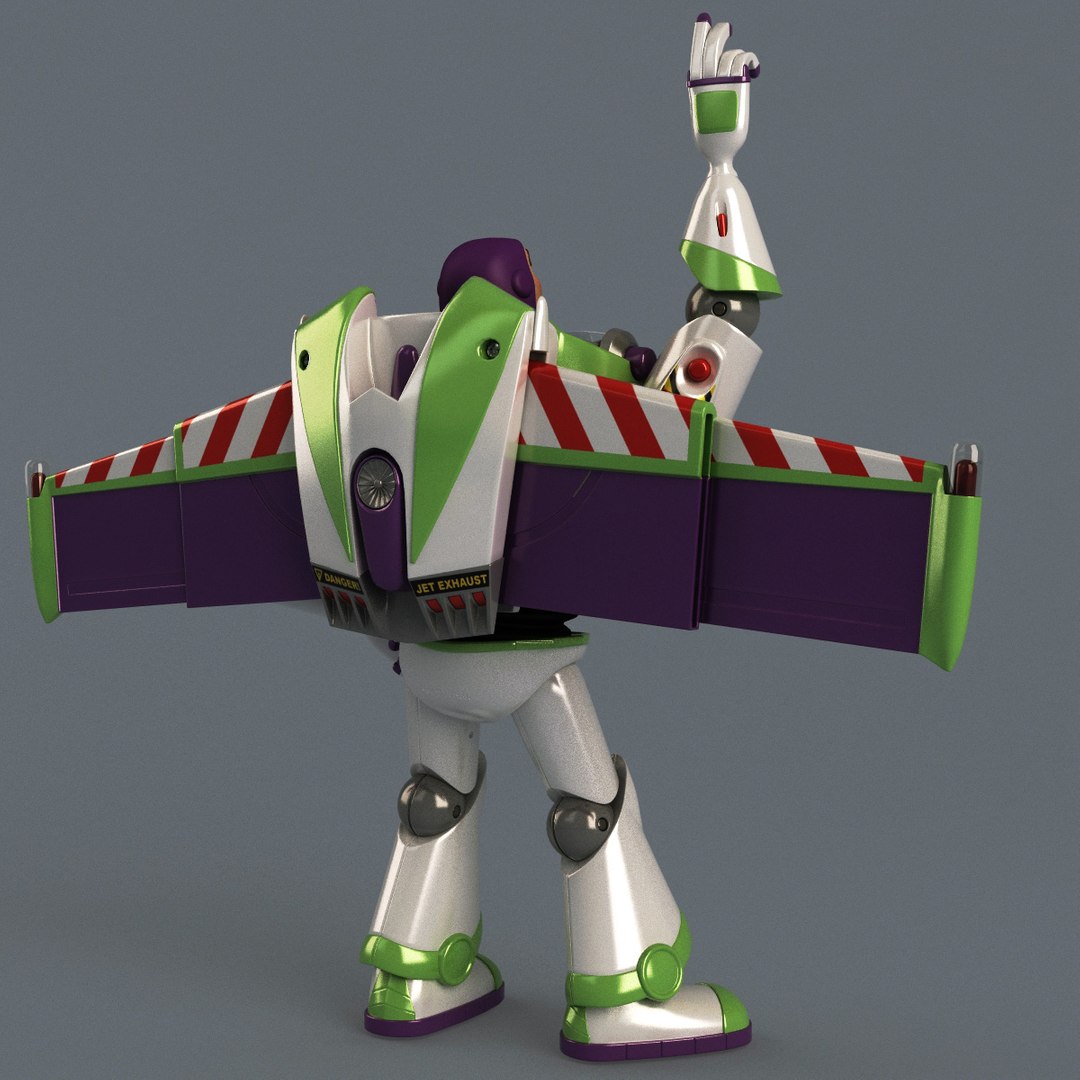Buzz Lightyear Pose 3 3d Model