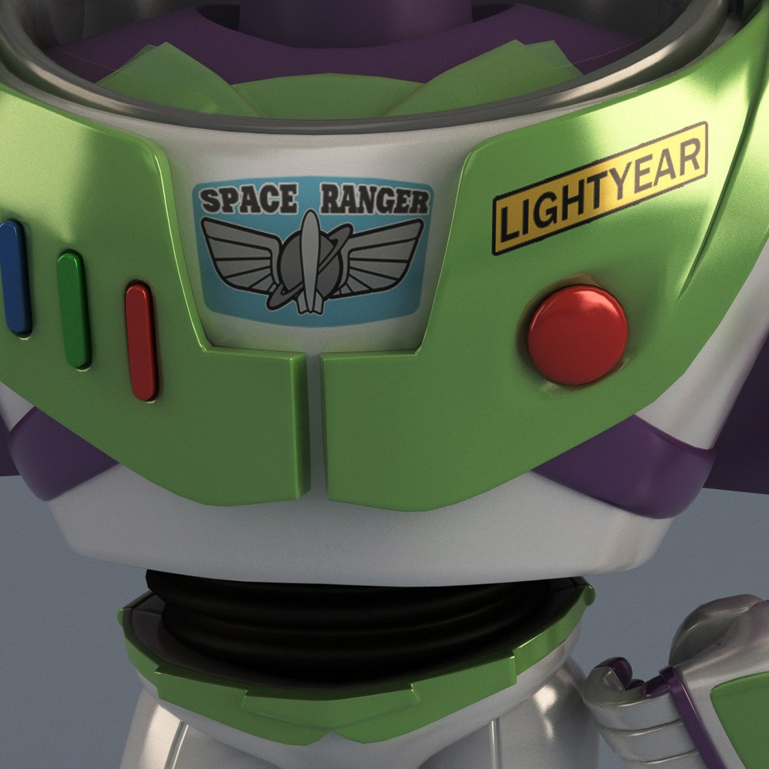 Buzz Lightyear Pose 3 3d Model