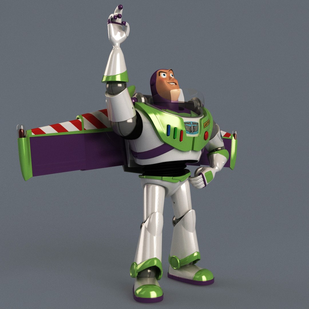 Buzz Lightyear Pose 3 3d Model