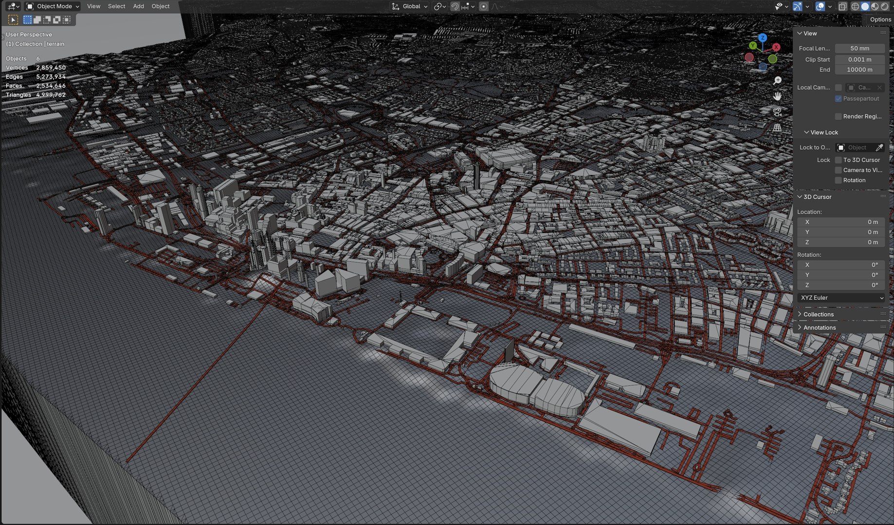 Liverpool Terrain City Model - TurboSquid 2427507