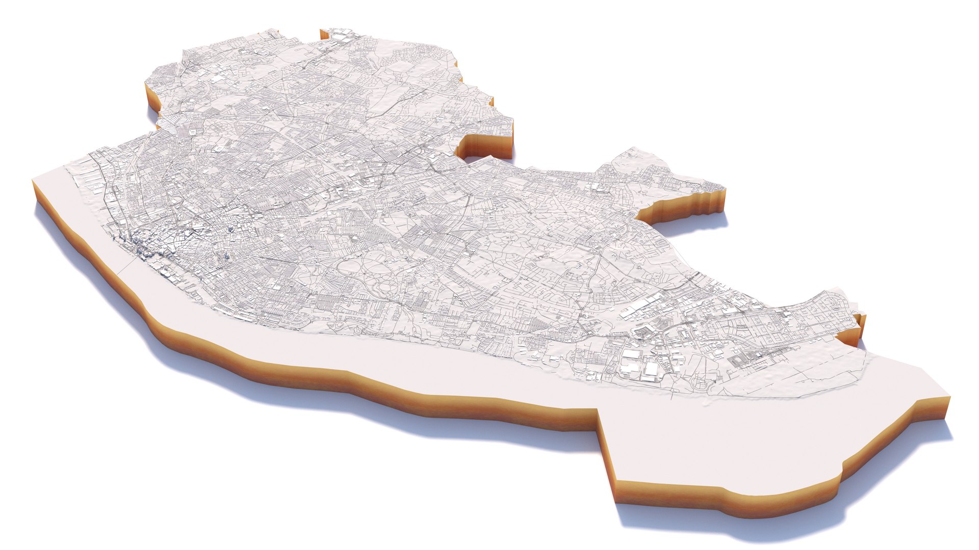 Liverpool Terrain City Model - TurboSquid 2427507