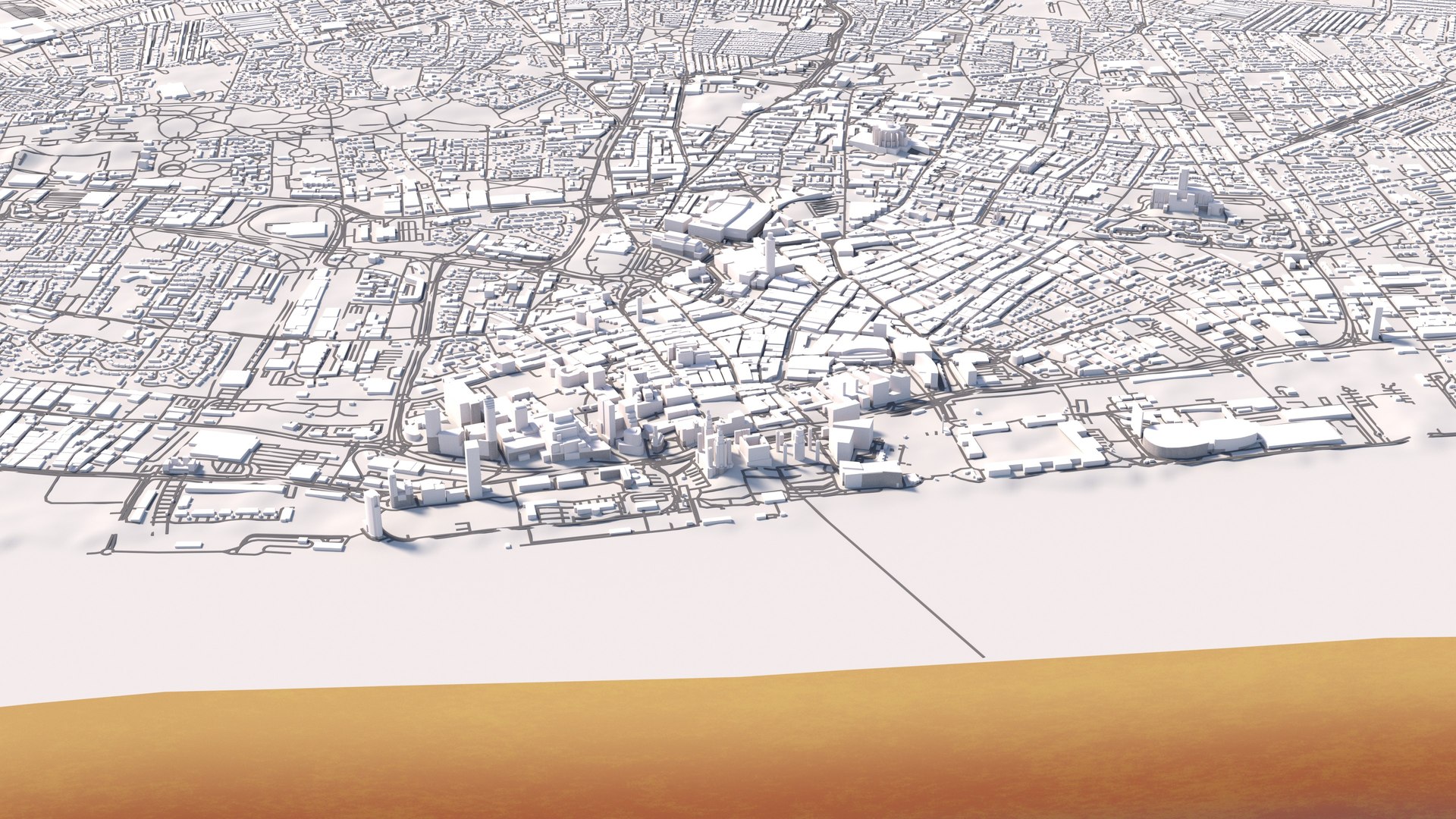 Liverpool Terrain City Model - TurboSquid 2427507