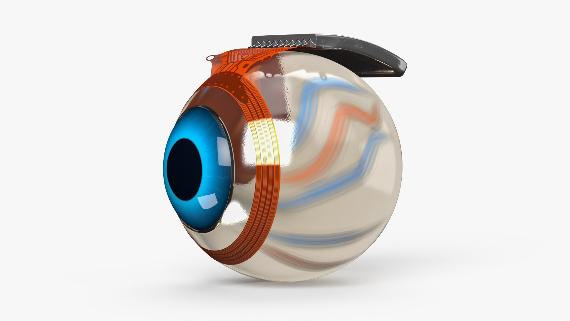 Bionic Eye Implant 3D Model - TurboSquid 2248778