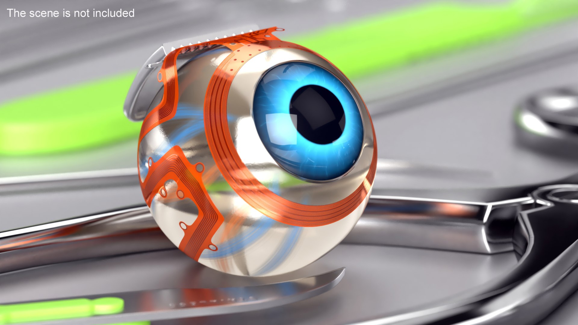 Bionic Eye Implant 3D Model - TurboSquid 2248778