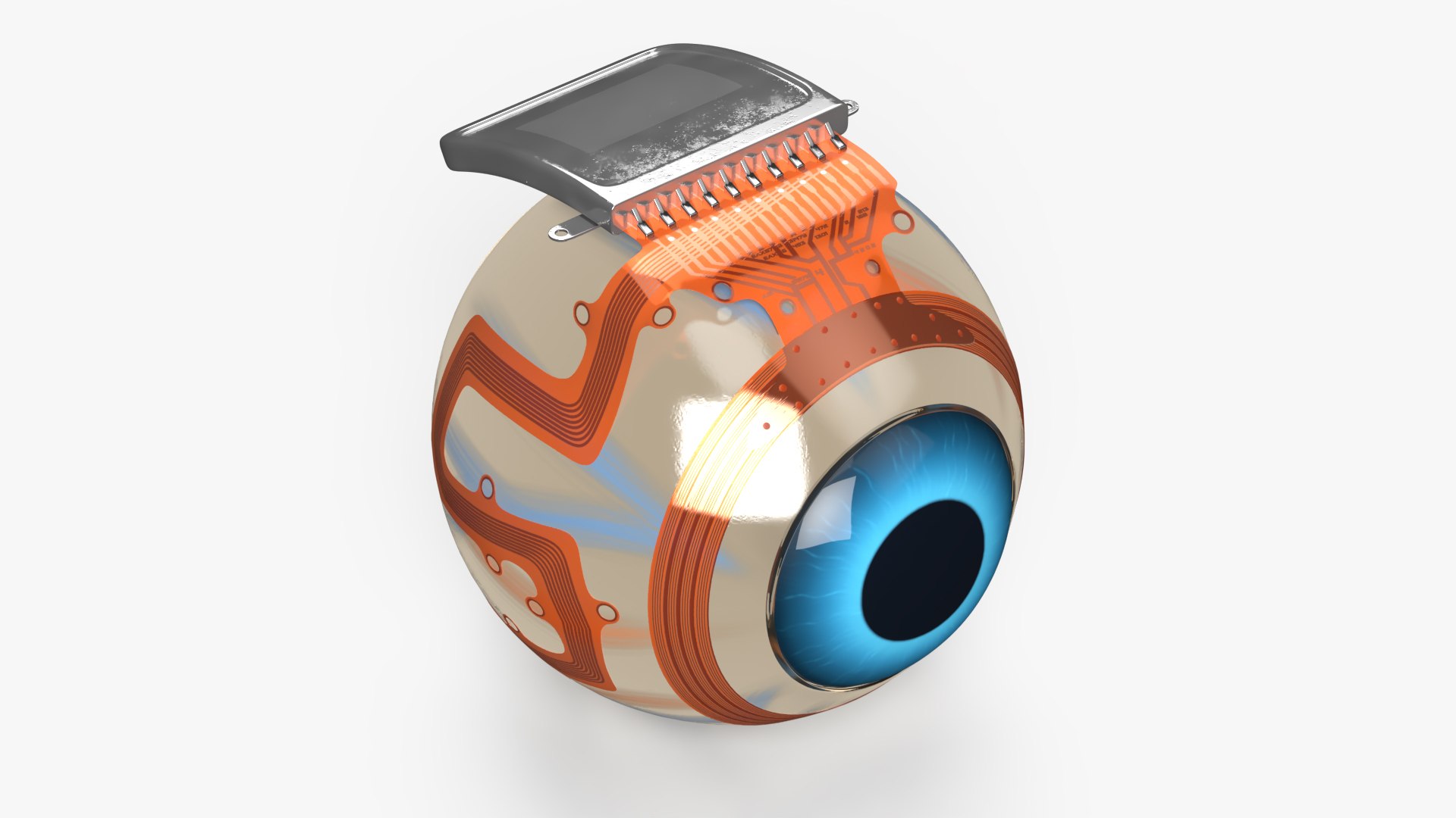 Bionic Eye Implant 3D Model - TurboSquid 2248778