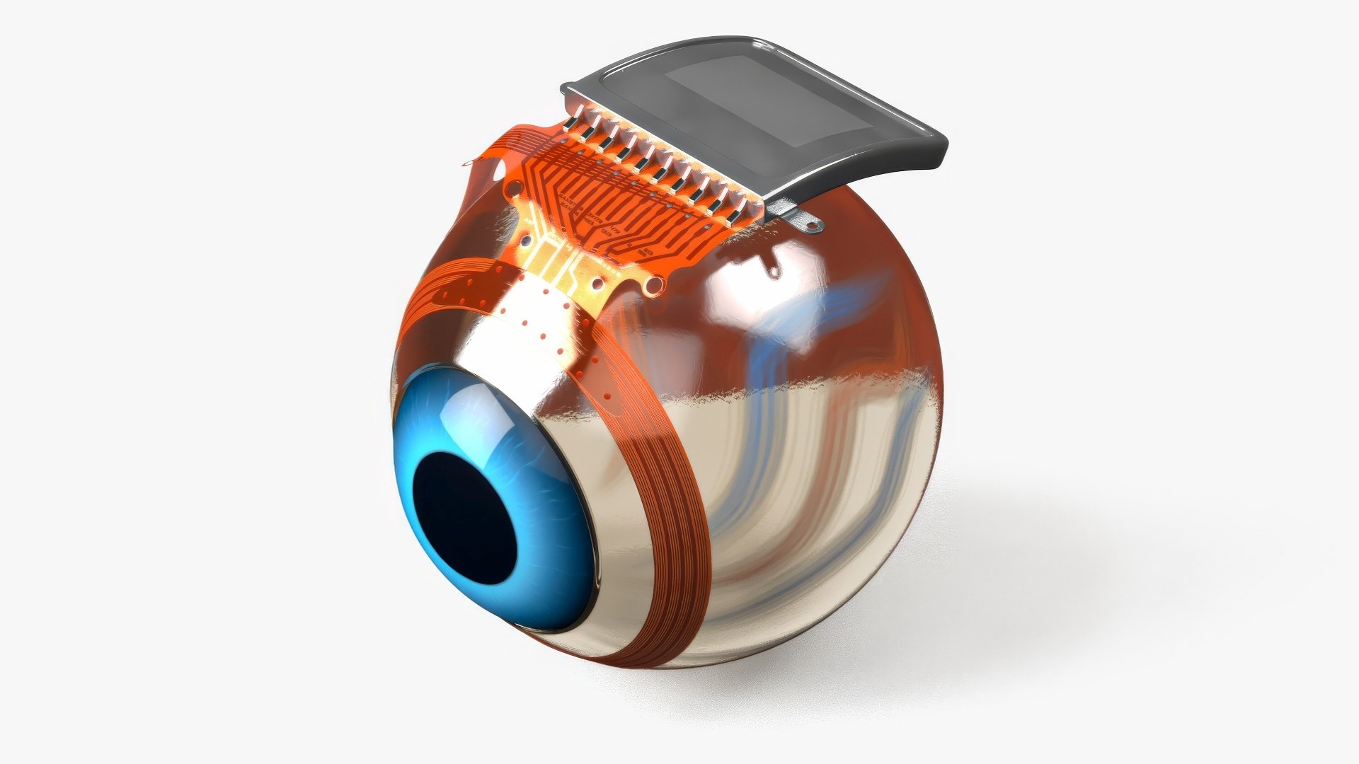 Bionic Eye Implant 3D Model - TurboSquid 2248778