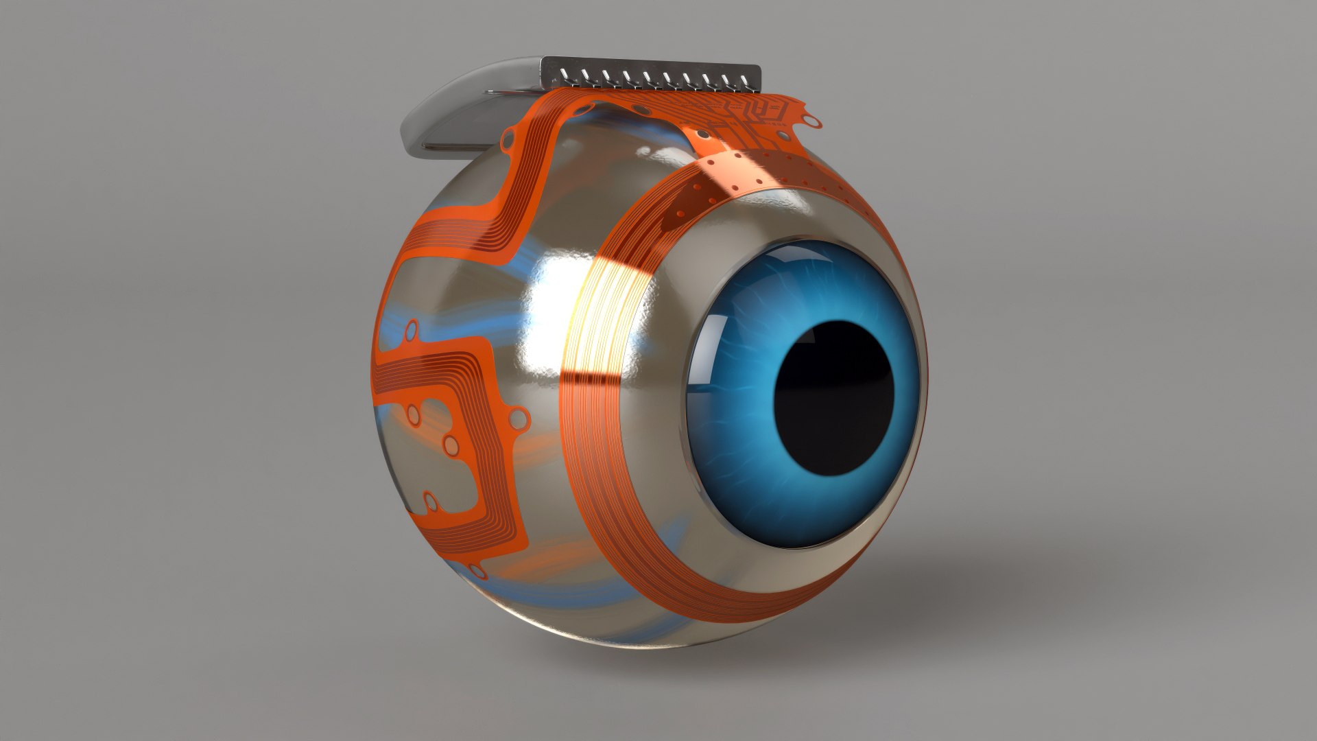Bionic Eye Implant 3D Model - TurboSquid 2248778