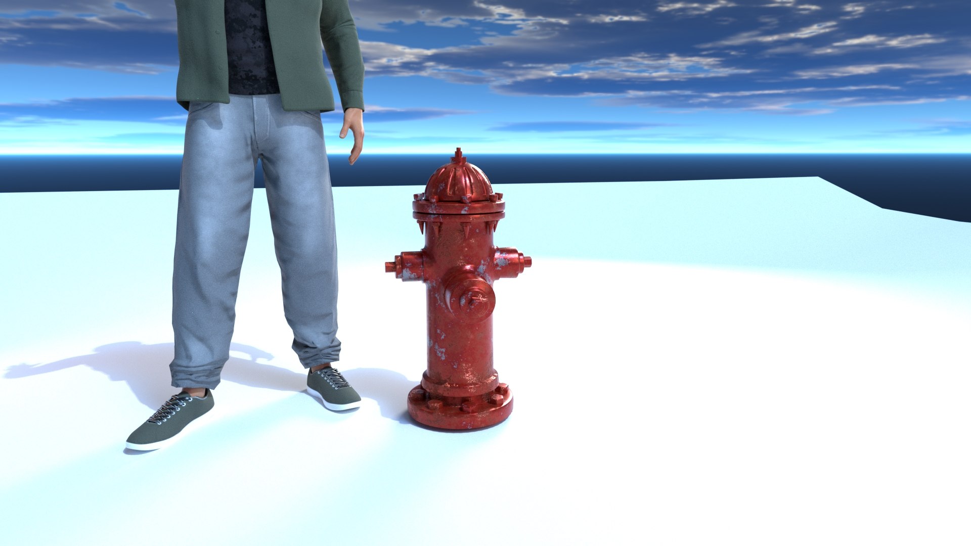 Realistic and Detailed 3D Fire Hydrant Model for Games and VR 3D model ...