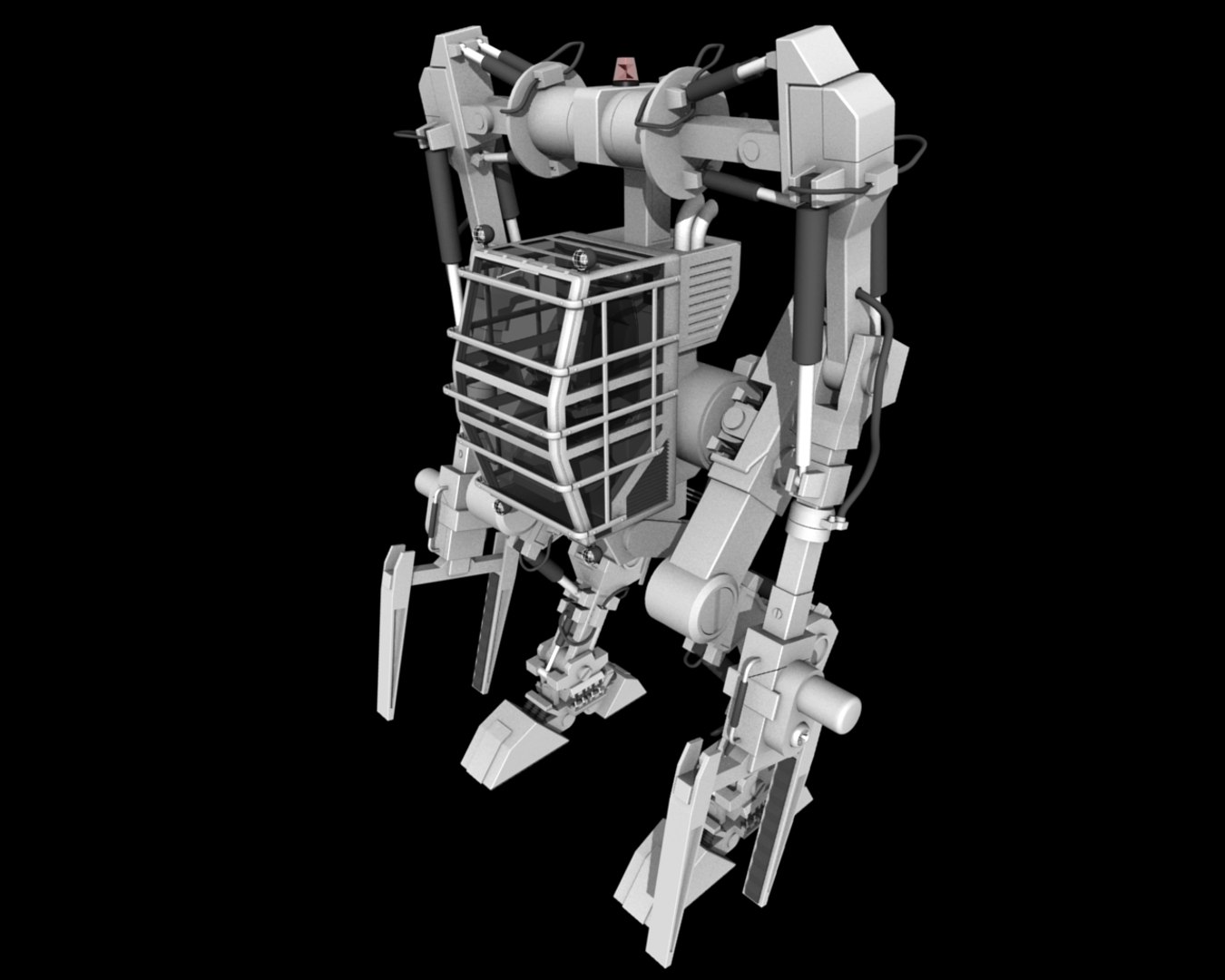 Heavy Utility Mech Obj