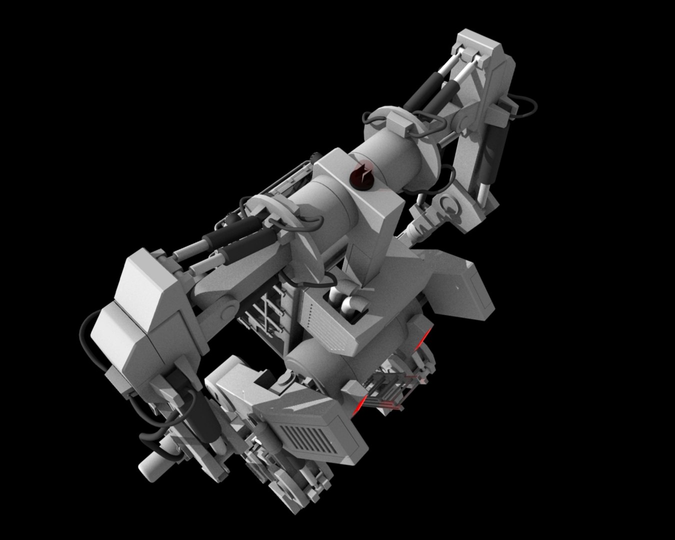 Heavy Utility Mech Obj