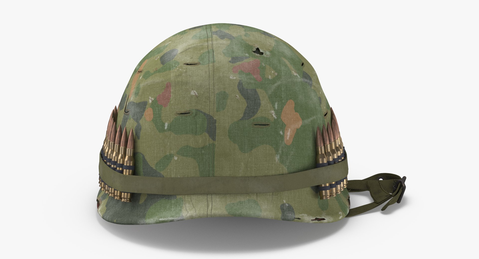 3d M1 Combat Helmet Cover Model