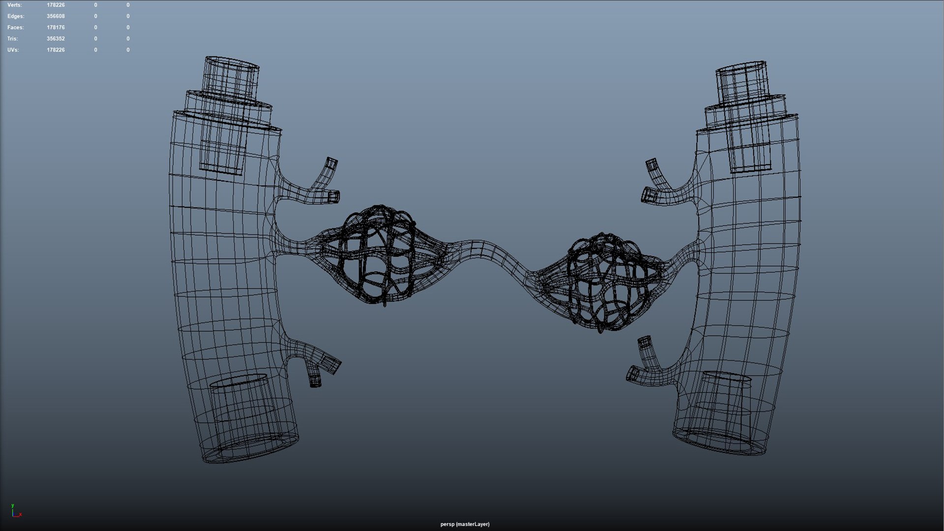 3D Model Portal Circulatory System - TurboSquid 2186716