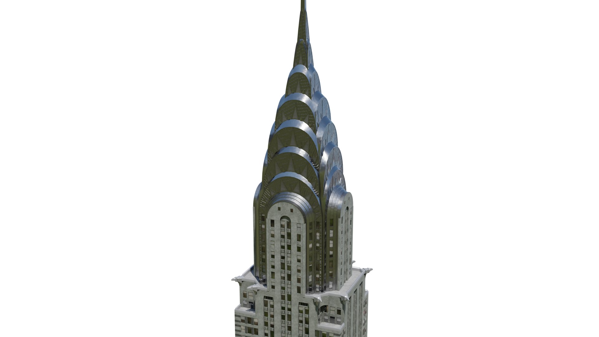 Chrysler Building 3D Model - TurboSquid 2094722