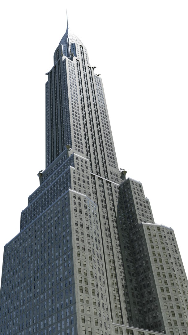 Chrysler Building 3D Model - TurboSquid 2094722
