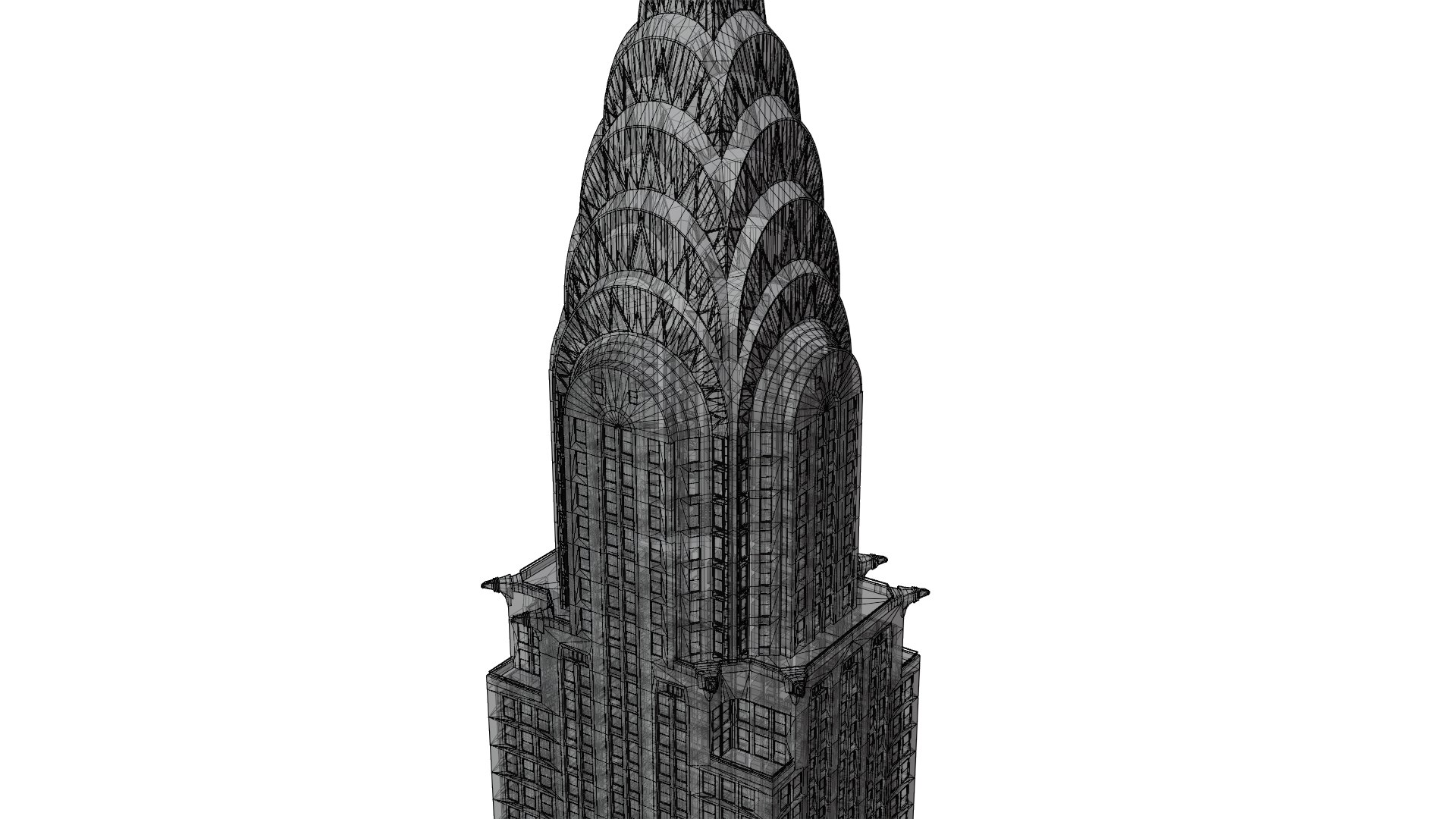 Chrysler Building 3D Model - TurboSquid 2094722