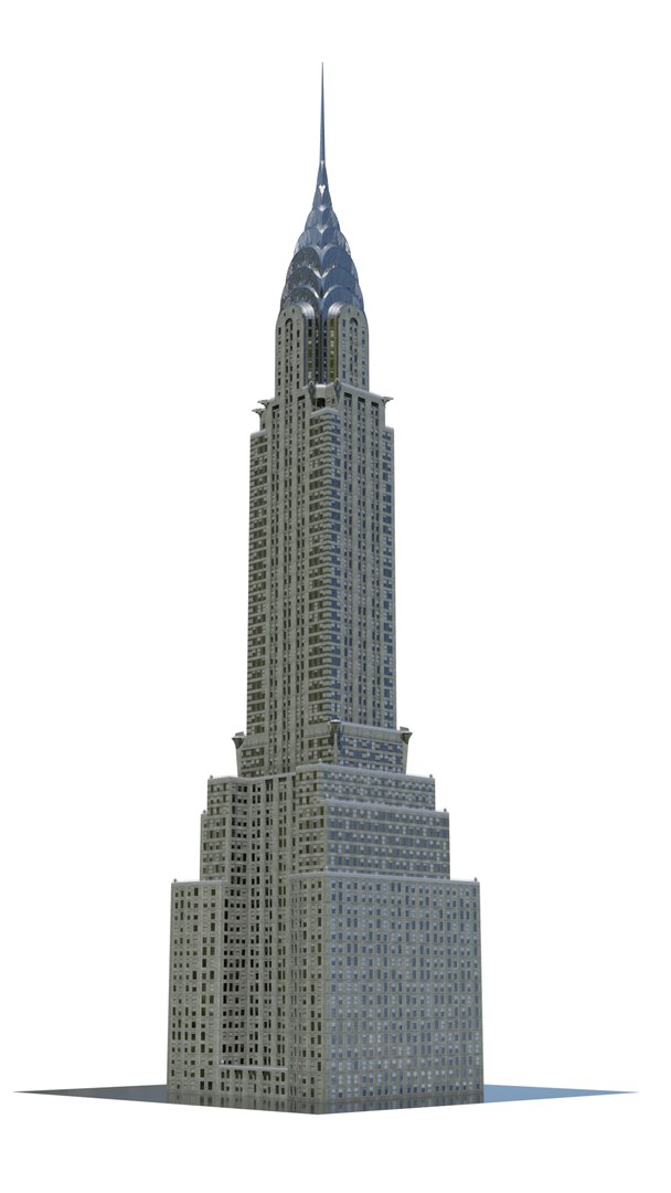 Chrysler Building 3D Model - TurboSquid 2094722