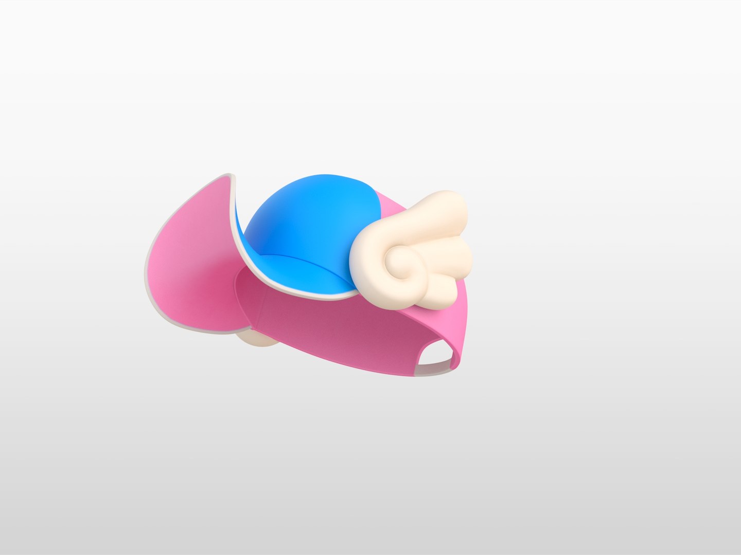 3D Hat026 Wing Cap - TurboSquid 2042989