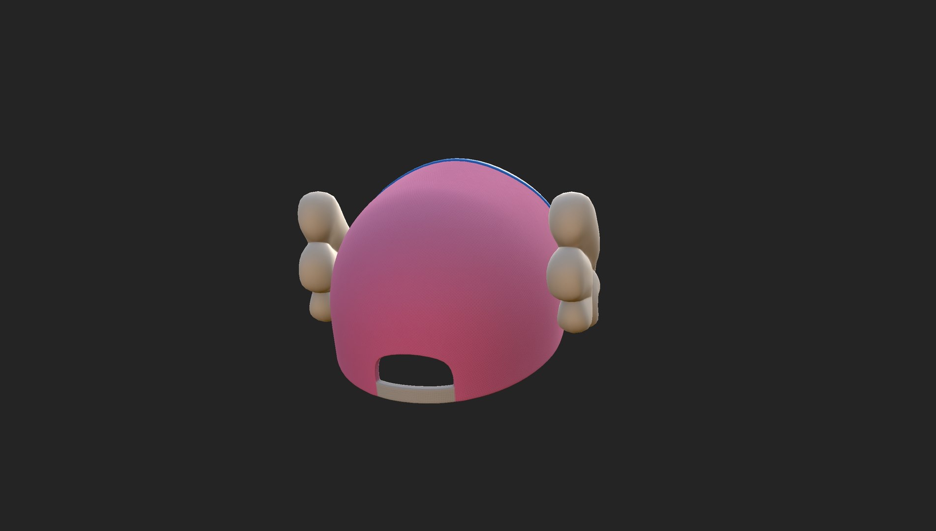 3D Hat026 Wing Cap - TurboSquid 2042989