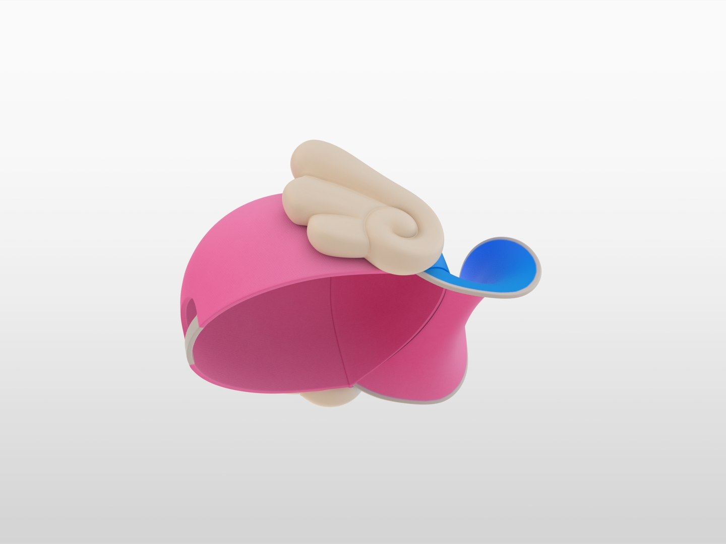 3D Hat026 Wing Cap - TurboSquid 2042989