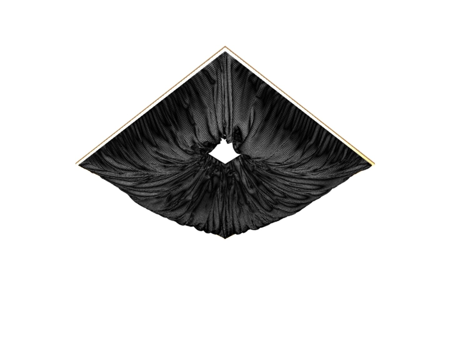 Curtain Ceiling 3d Model