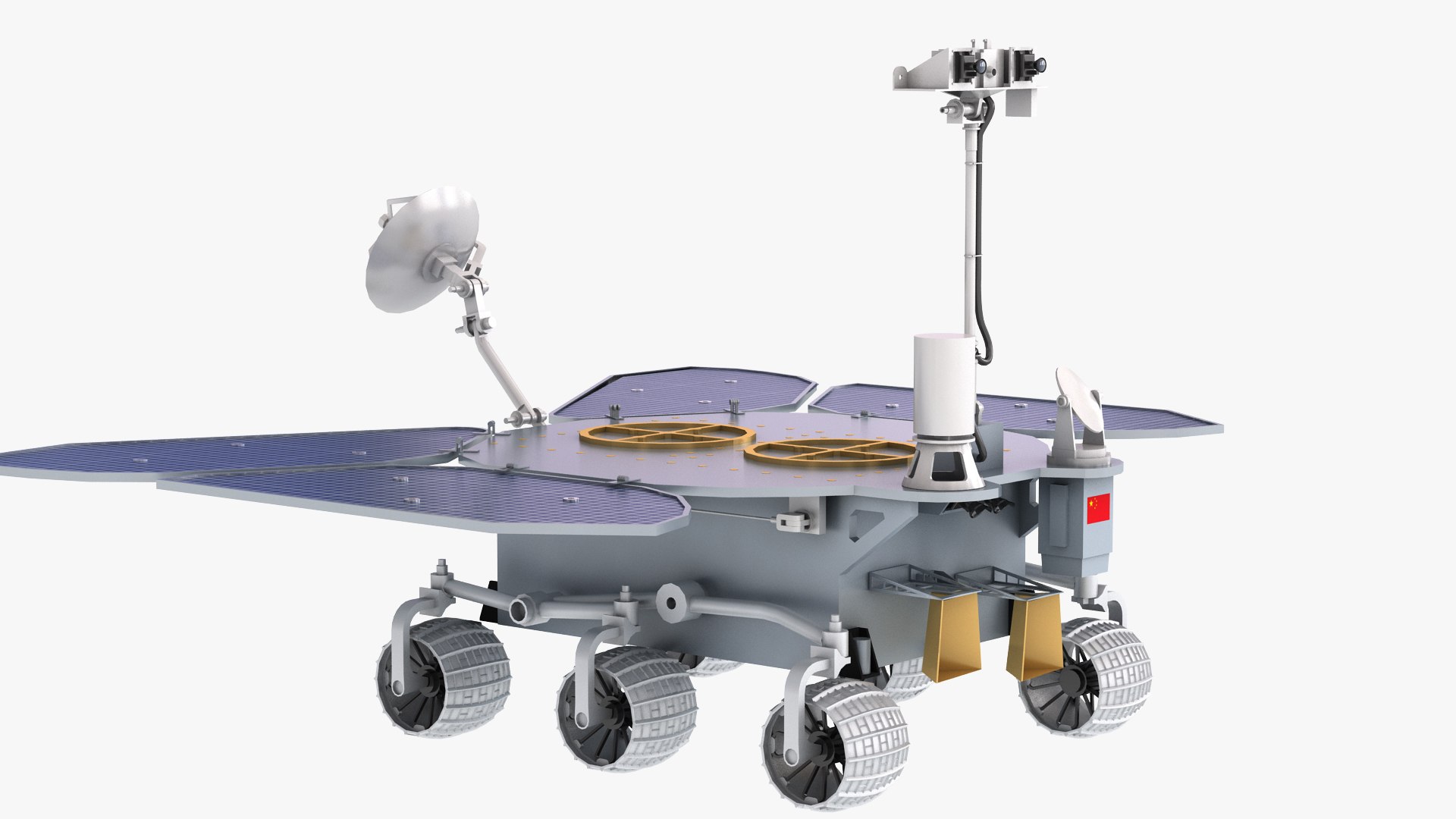 3D Model Tianwen Mars Rover - TurboSquid 1686284