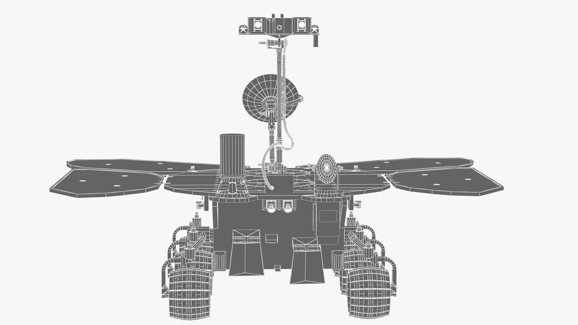 3D Model Tianwen Mars Rover - TurboSquid 1686284