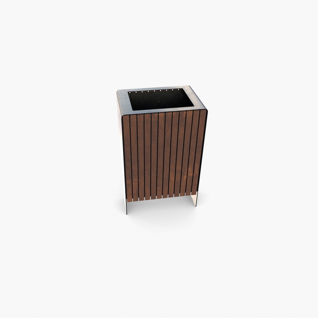 3D Model Trash Can V7 - TurboSquid 1994696
