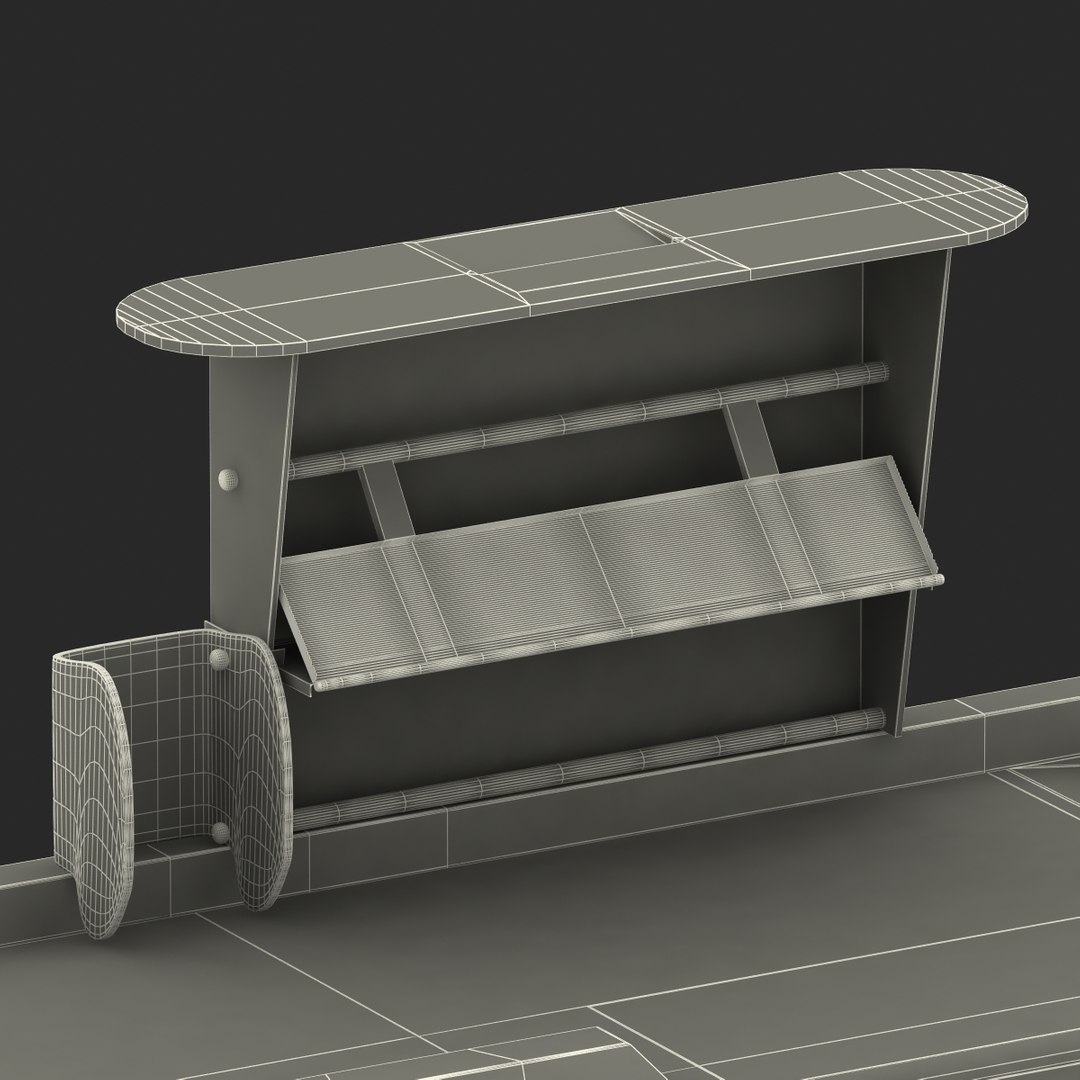 Cash Counter 4 3d Model