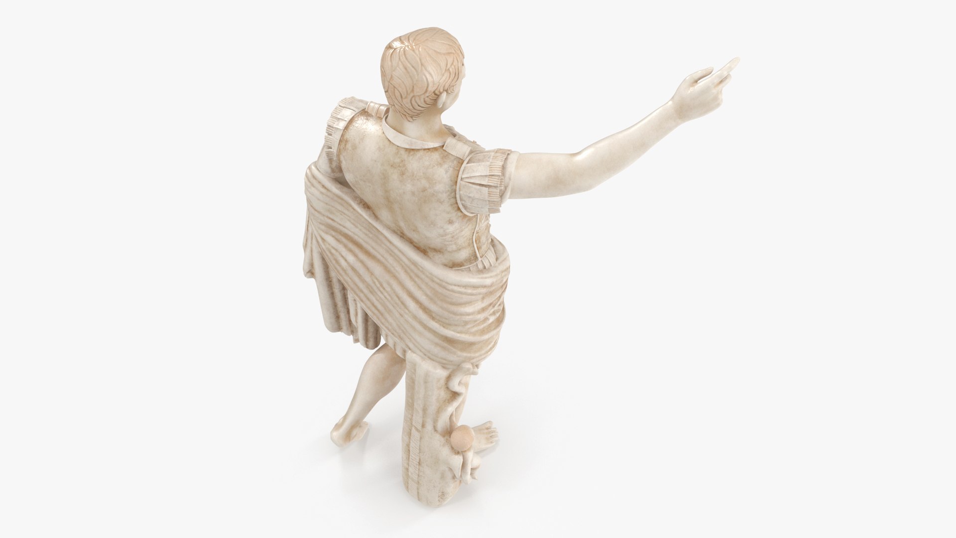 Caesar Augustus of Prima Porta Roman Statue 3D model - TurboSquid 2087413