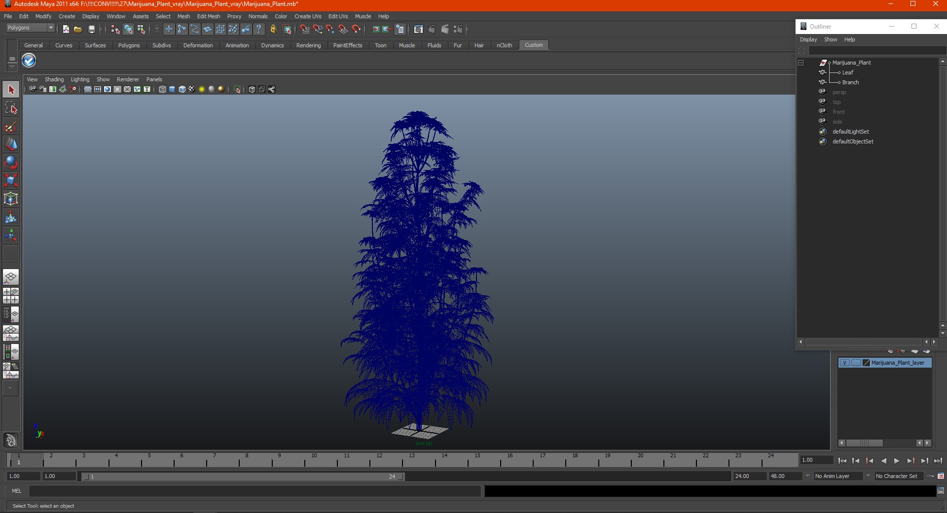 Marijuana plant 3D model - TurboSquid 1511498