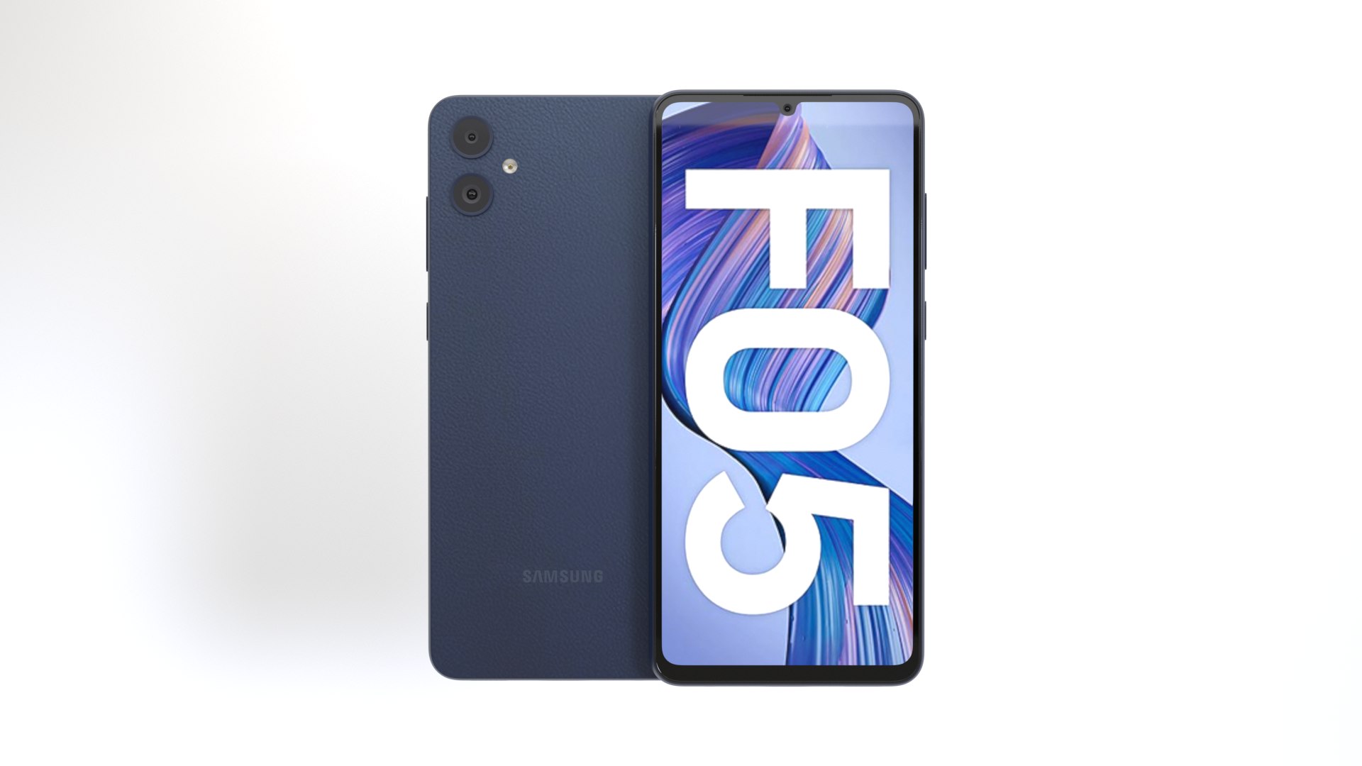 Samsung Galaxy F05 Twilight Blue 3D Model - TurboSquid 2284527