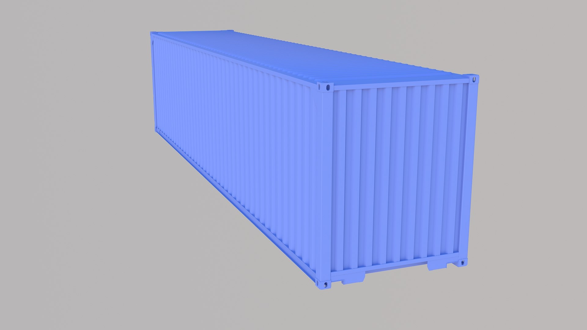 40ft Container 3D Model - TurboSquid 1337013