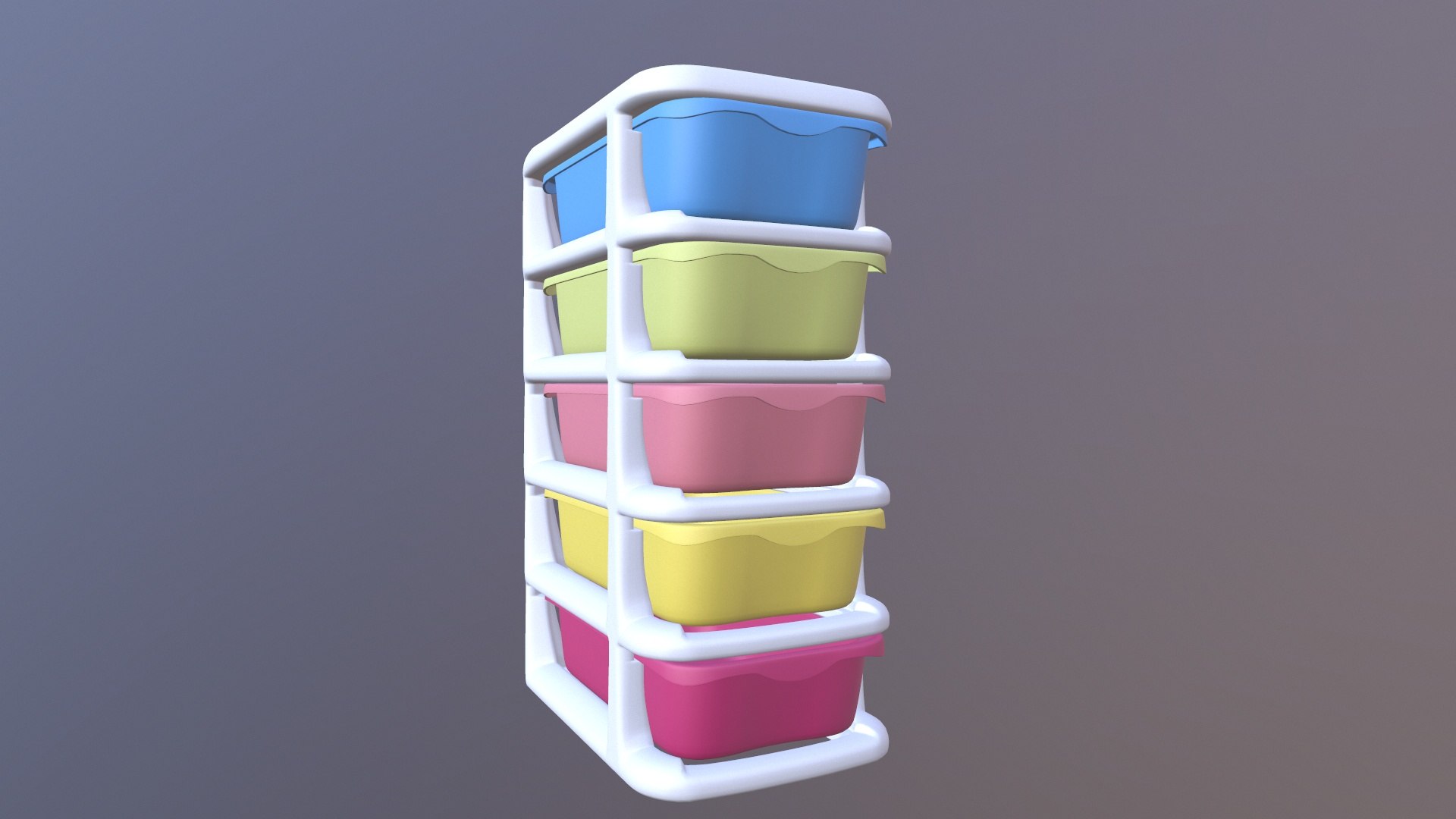 Storage Shelf 3D Model - TurboSquid 2081679