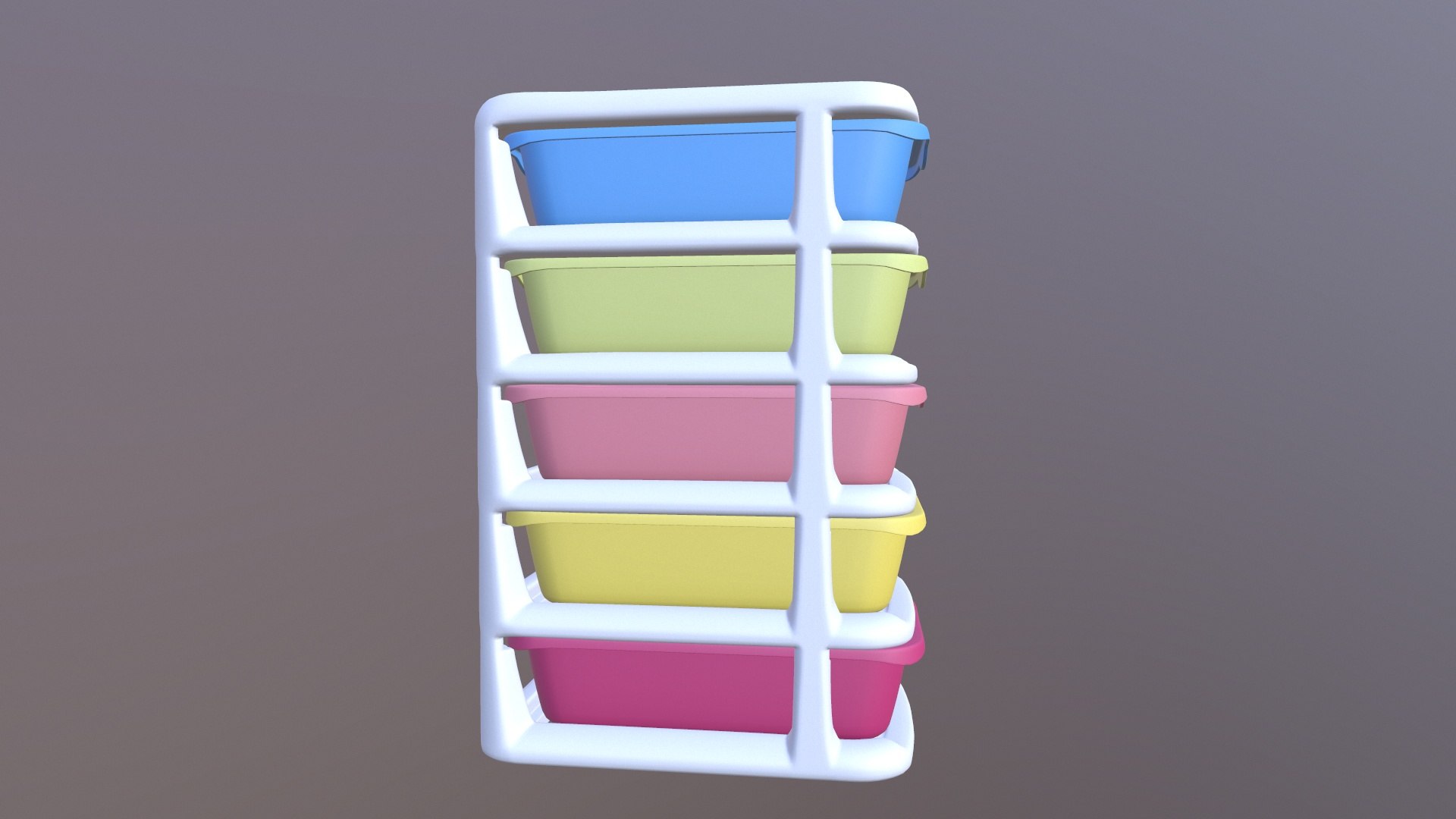 Storage Shelf 3D Model - TurboSquid 2081679