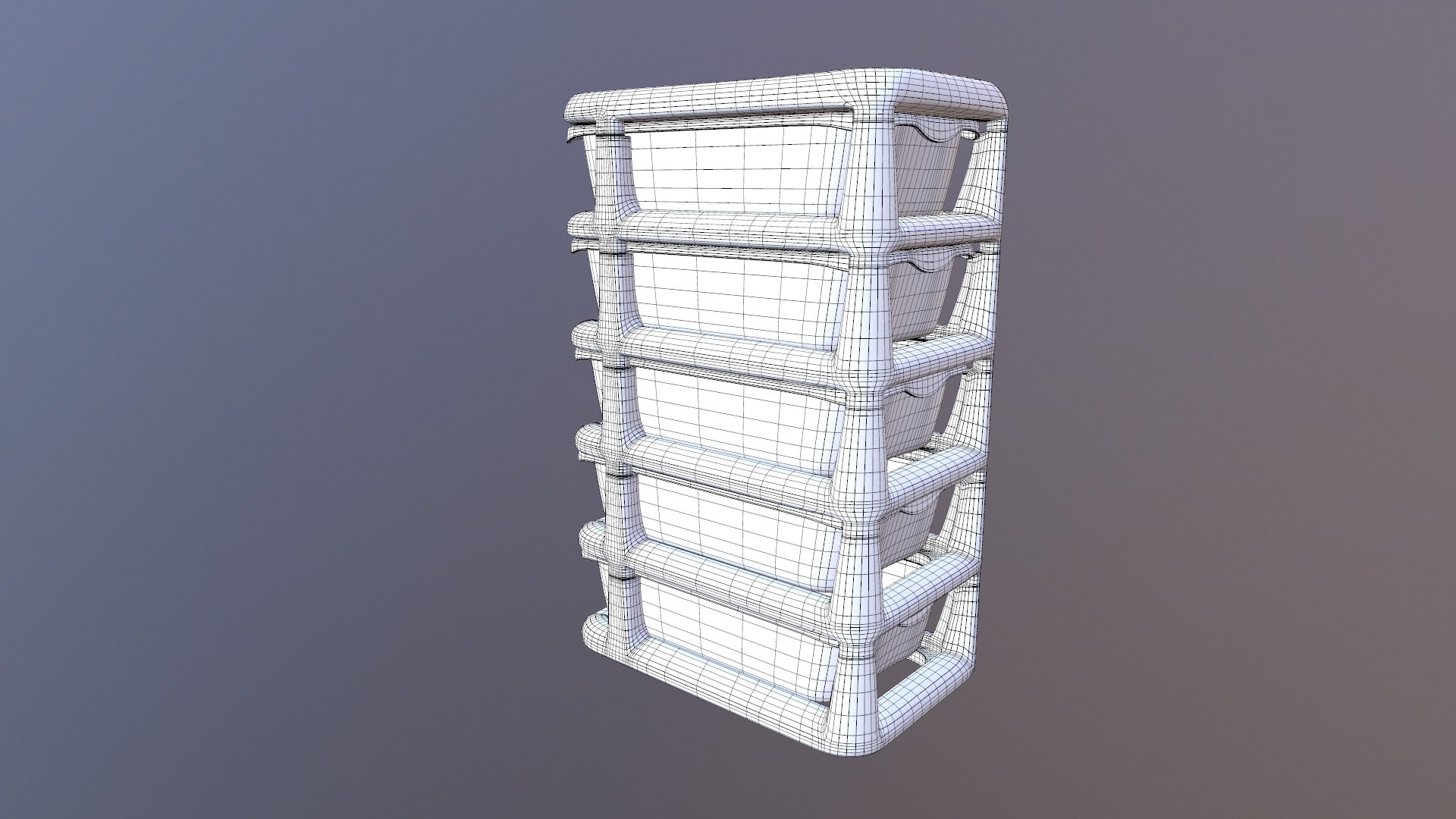 Storage Shelf 3D Model - TurboSquid 2081679