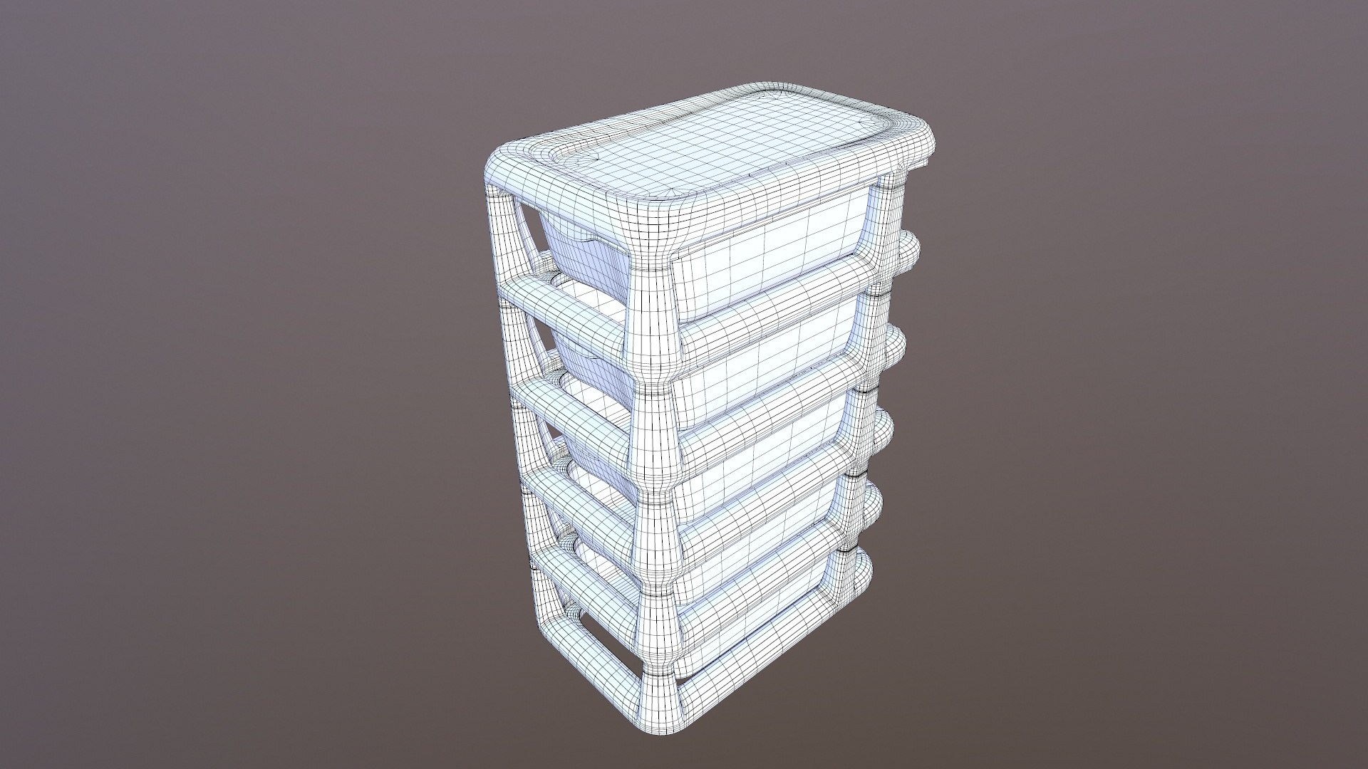 Storage Shelf 3D Model - TurboSquid 2081679