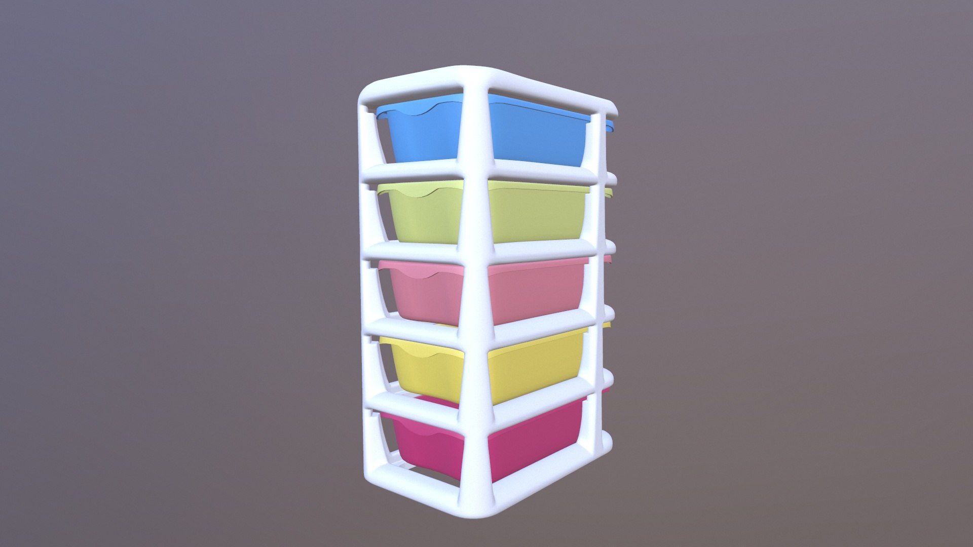 Storage Shelf 3D Model - TurboSquid 2081679