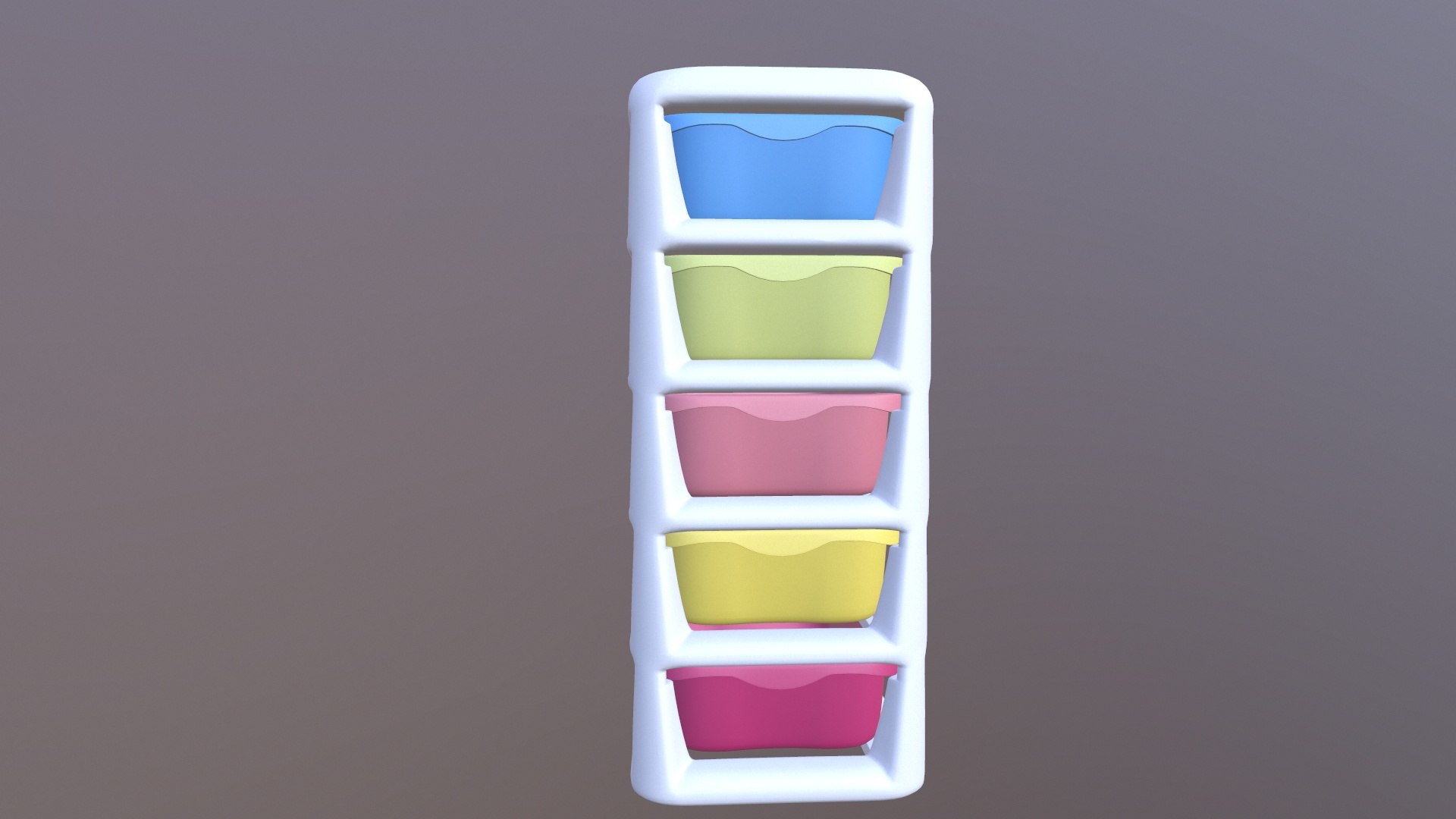 Storage Shelf 3D Model - TurboSquid 2081679