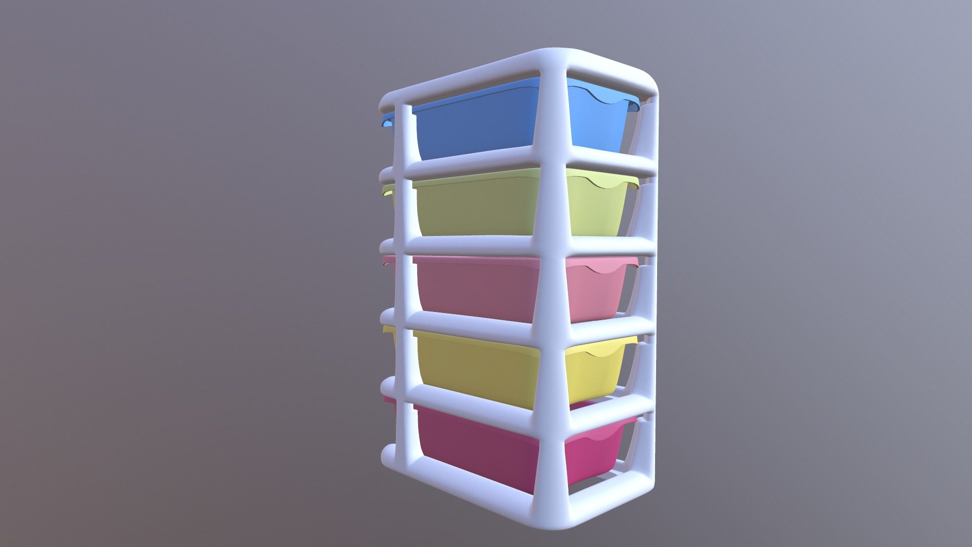 Storage Shelf 3D Model - TurboSquid 2081679