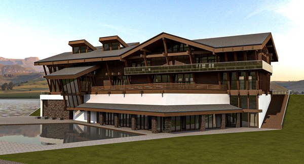 3D Library Building model - TurboSquid 1787378