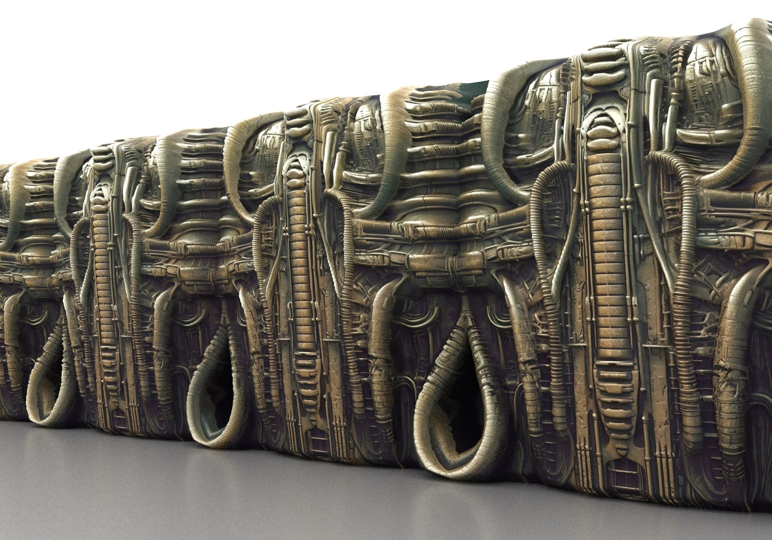 3D Model Alien Architecture Sci Fi Pack 20 - TurboSquid 2063838