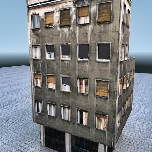 house building architecture 3d max