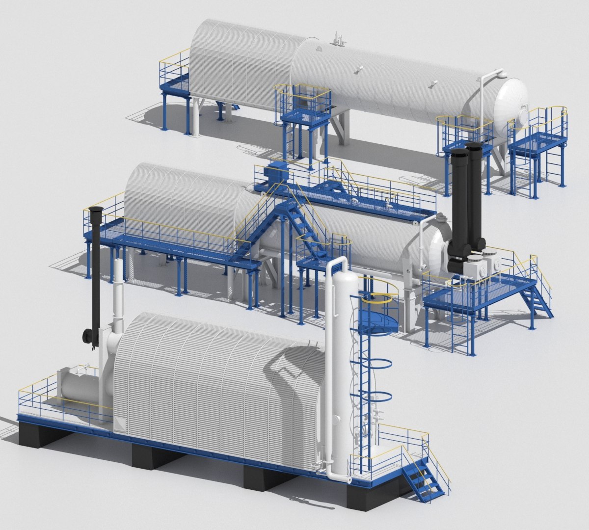 3d Model Oil Refining
