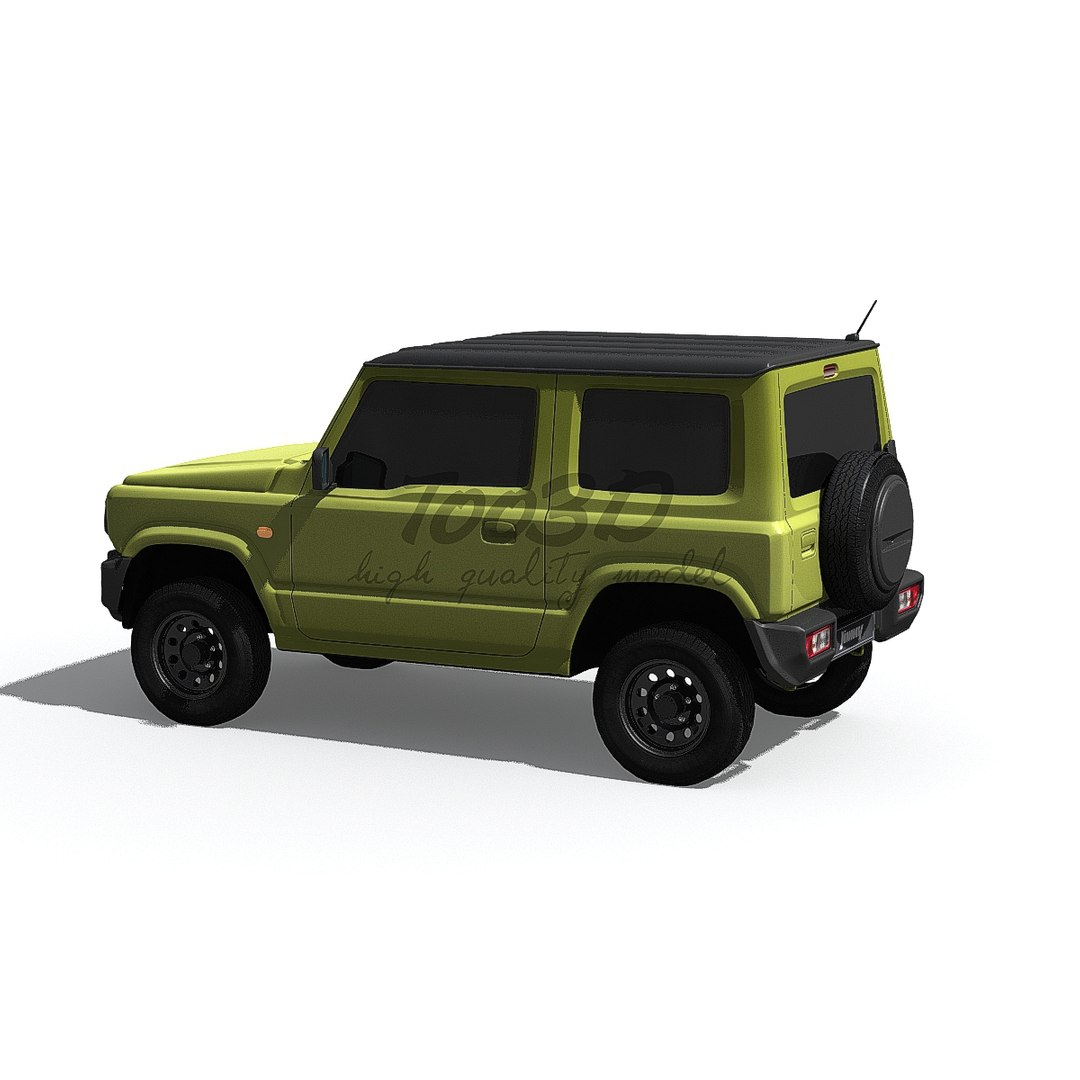 3D Model Small 4x4 - TurboSquid 1307103