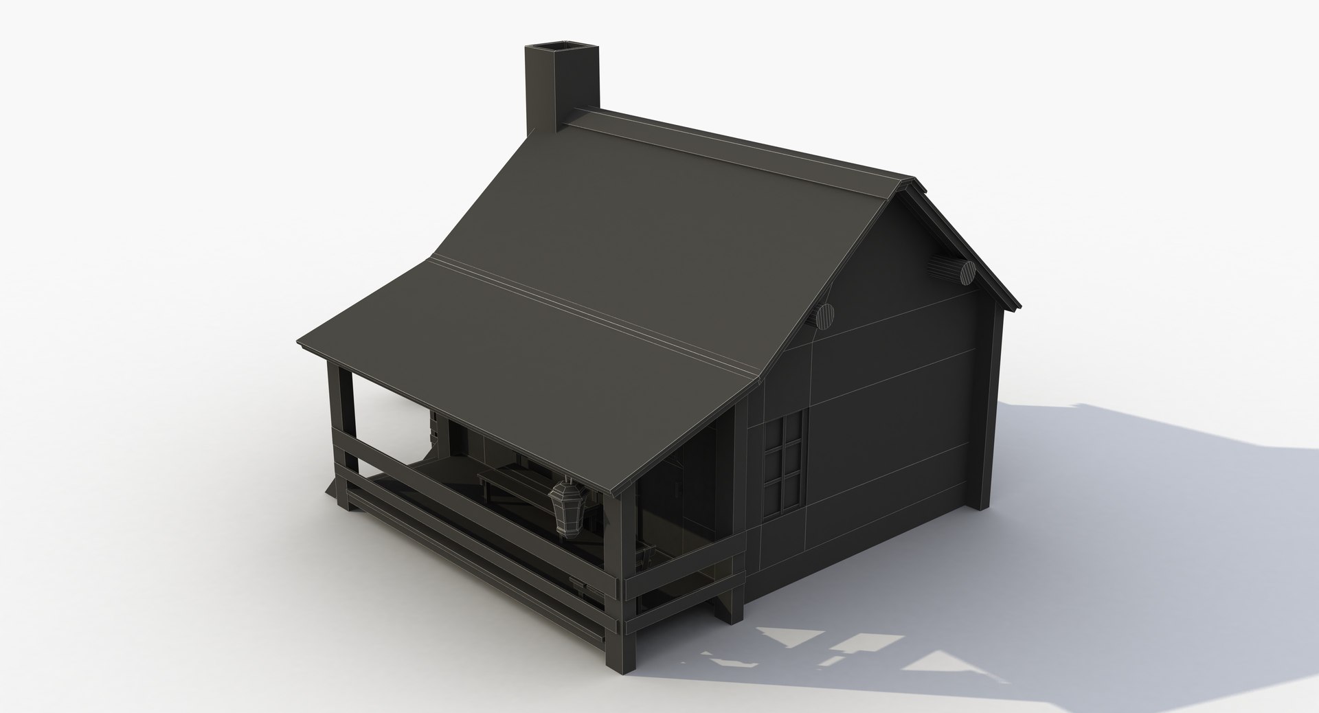 3D Model Forest House - TurboSquid 1429761