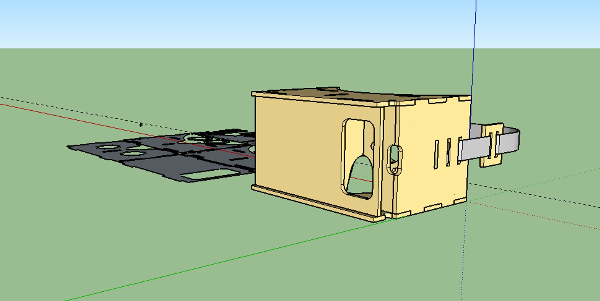 3d Cardboard Virtual Reality Model