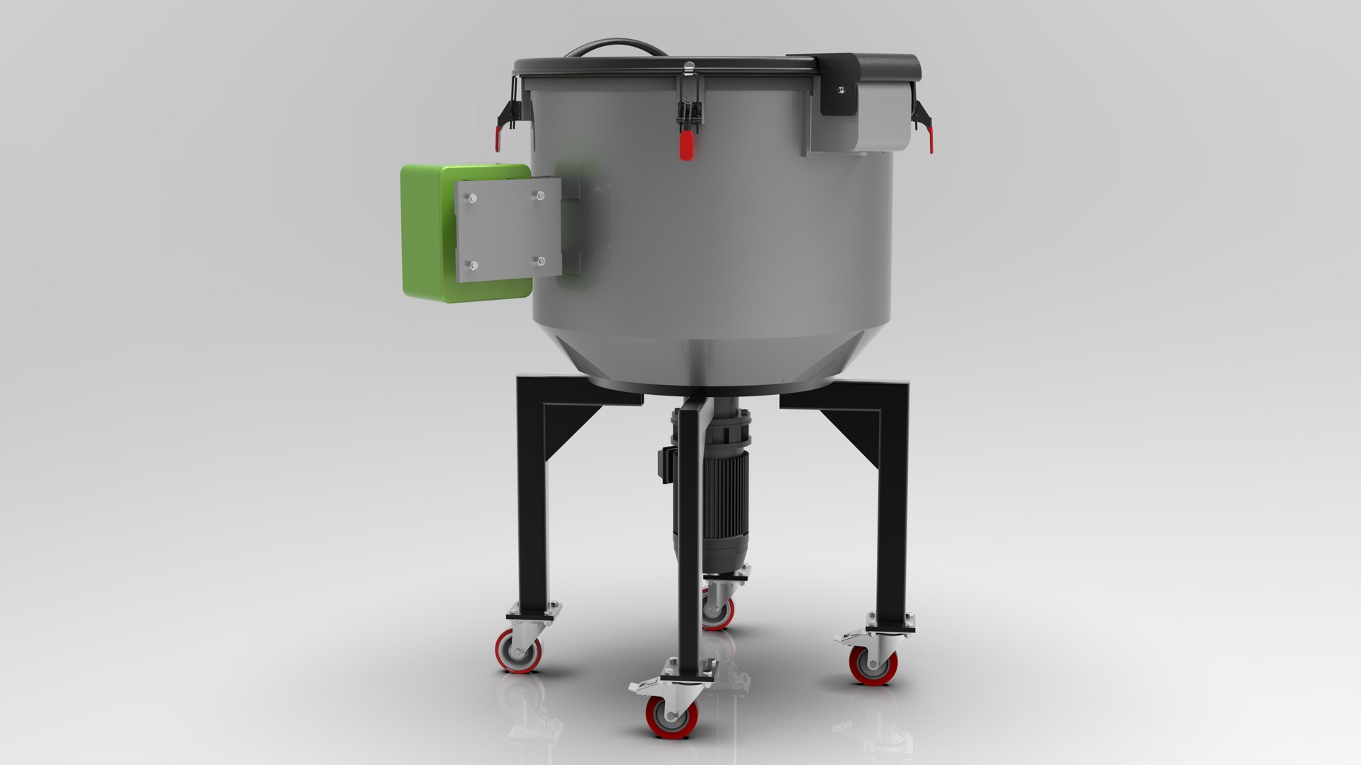 3D Plastic Granule Vertical Mixer Model - TurboSquid 2052570