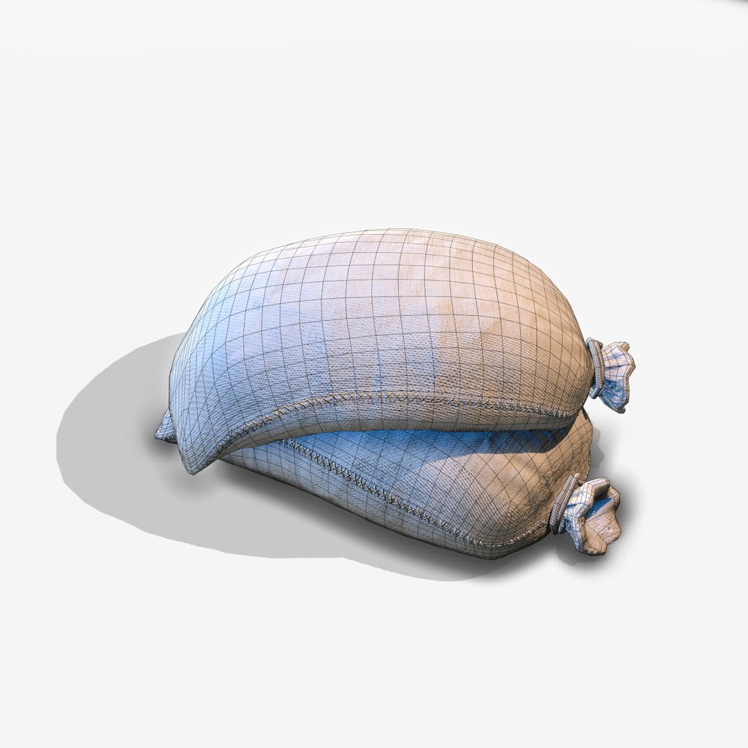 3d Model Fabric Sack