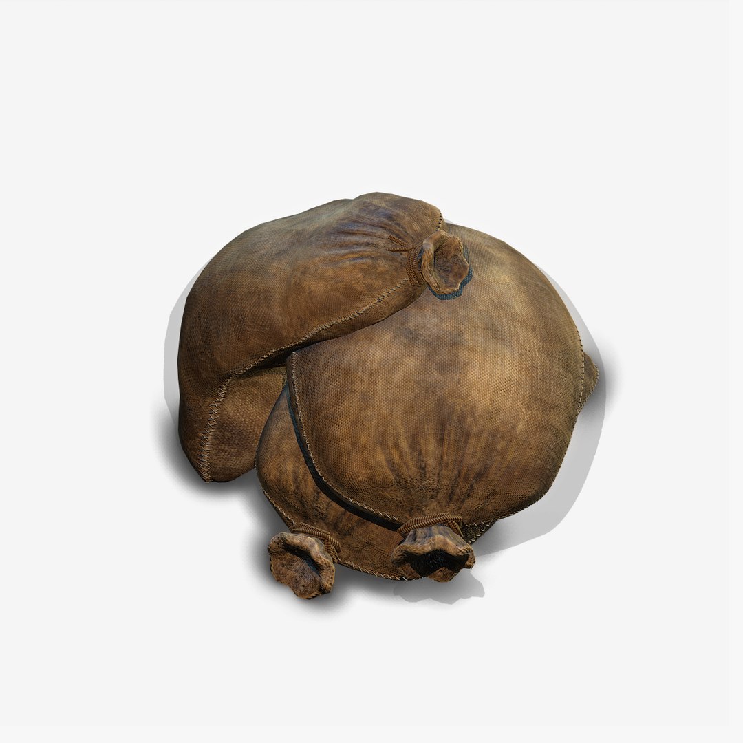 3d Model Fabric Sack