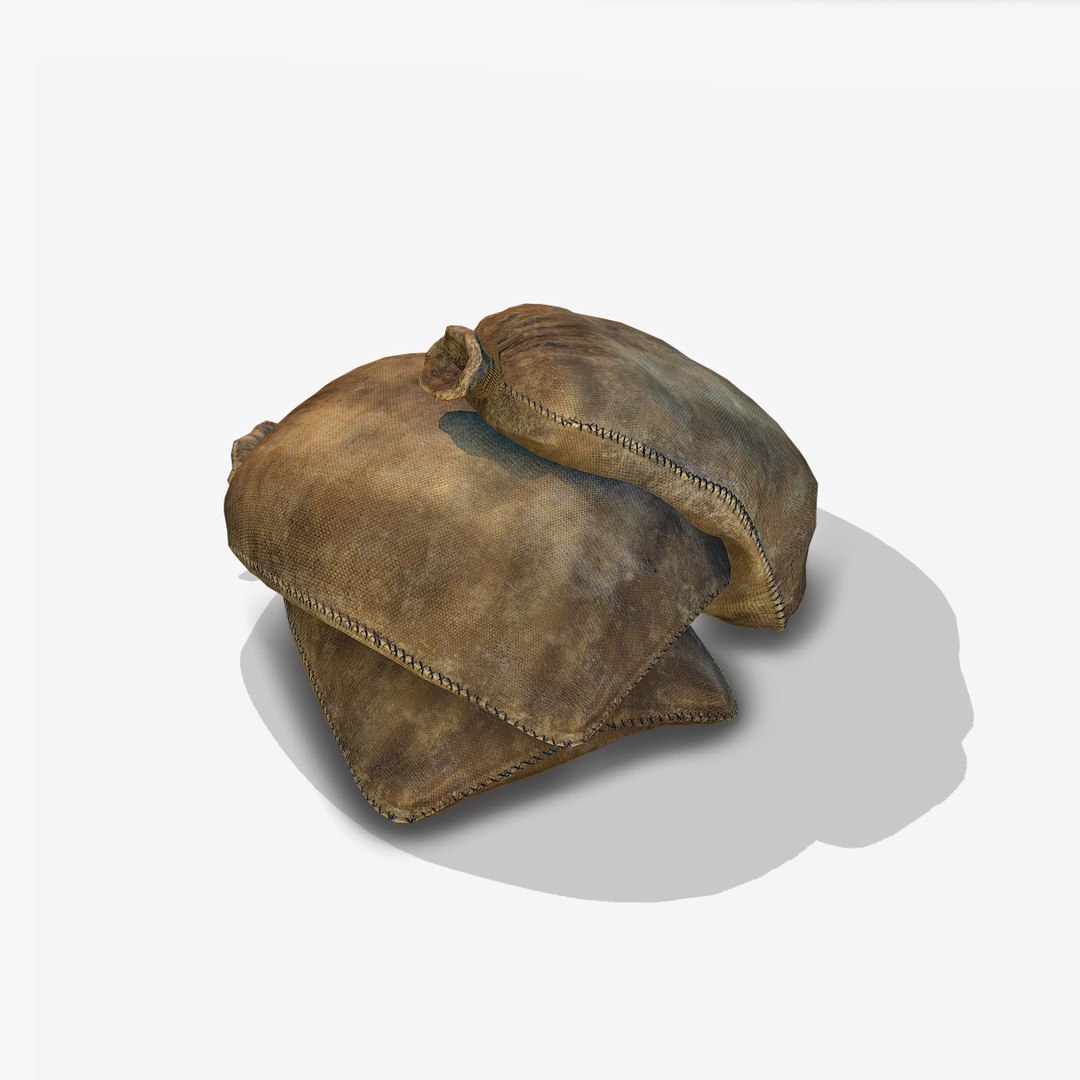 3d Model Fabric Sack